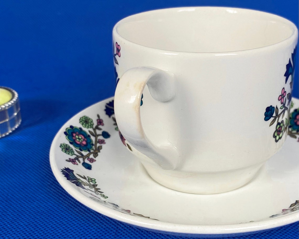 Vintage Midwinter 'country Garden' Tea Cup and Saucer, 1960s Floral ...