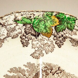 Copeland Spode Quartered Sandwich Platter, 'byron Series 1', With ...