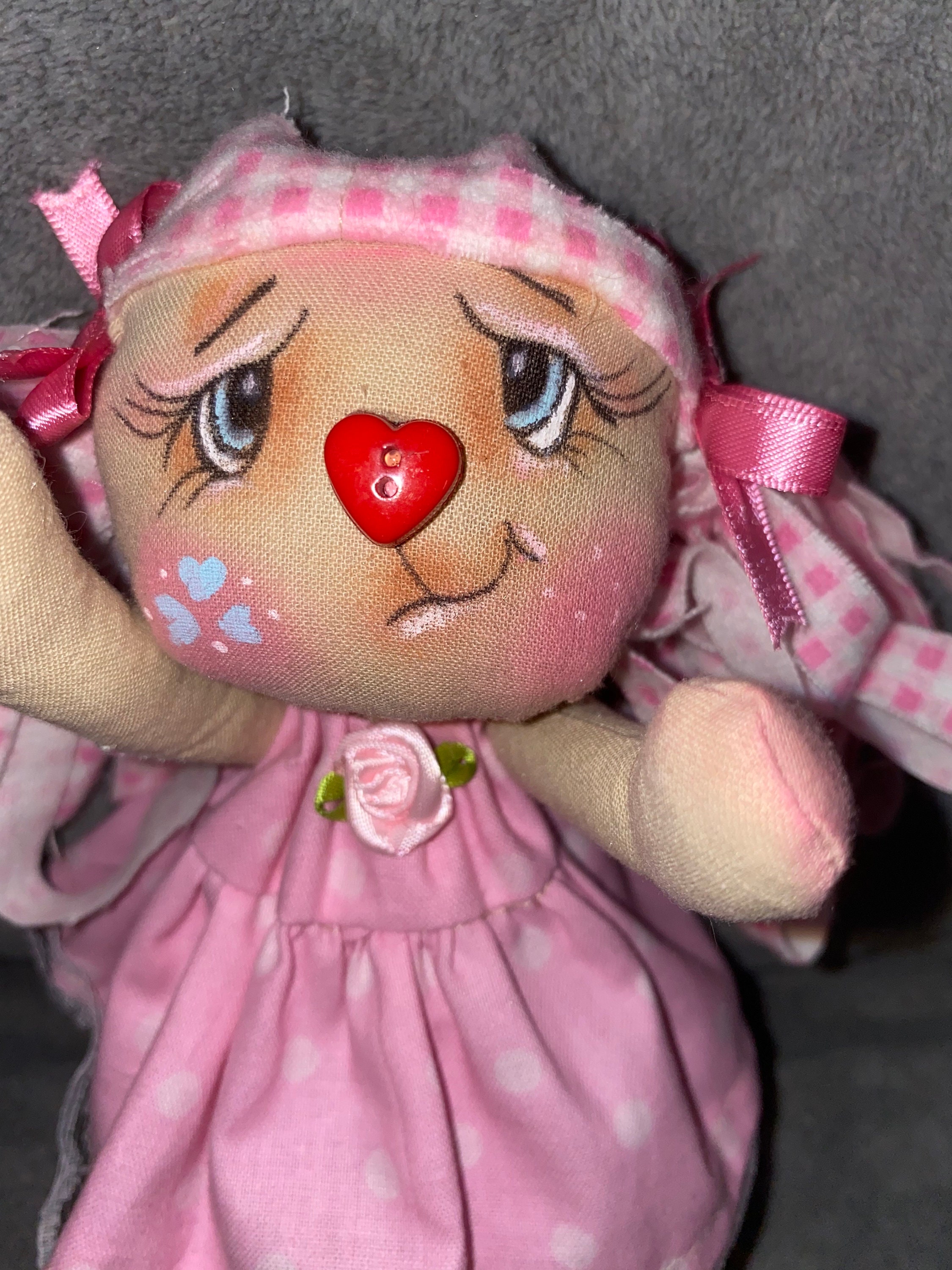 Mini Prim Rag Doll - Etsy