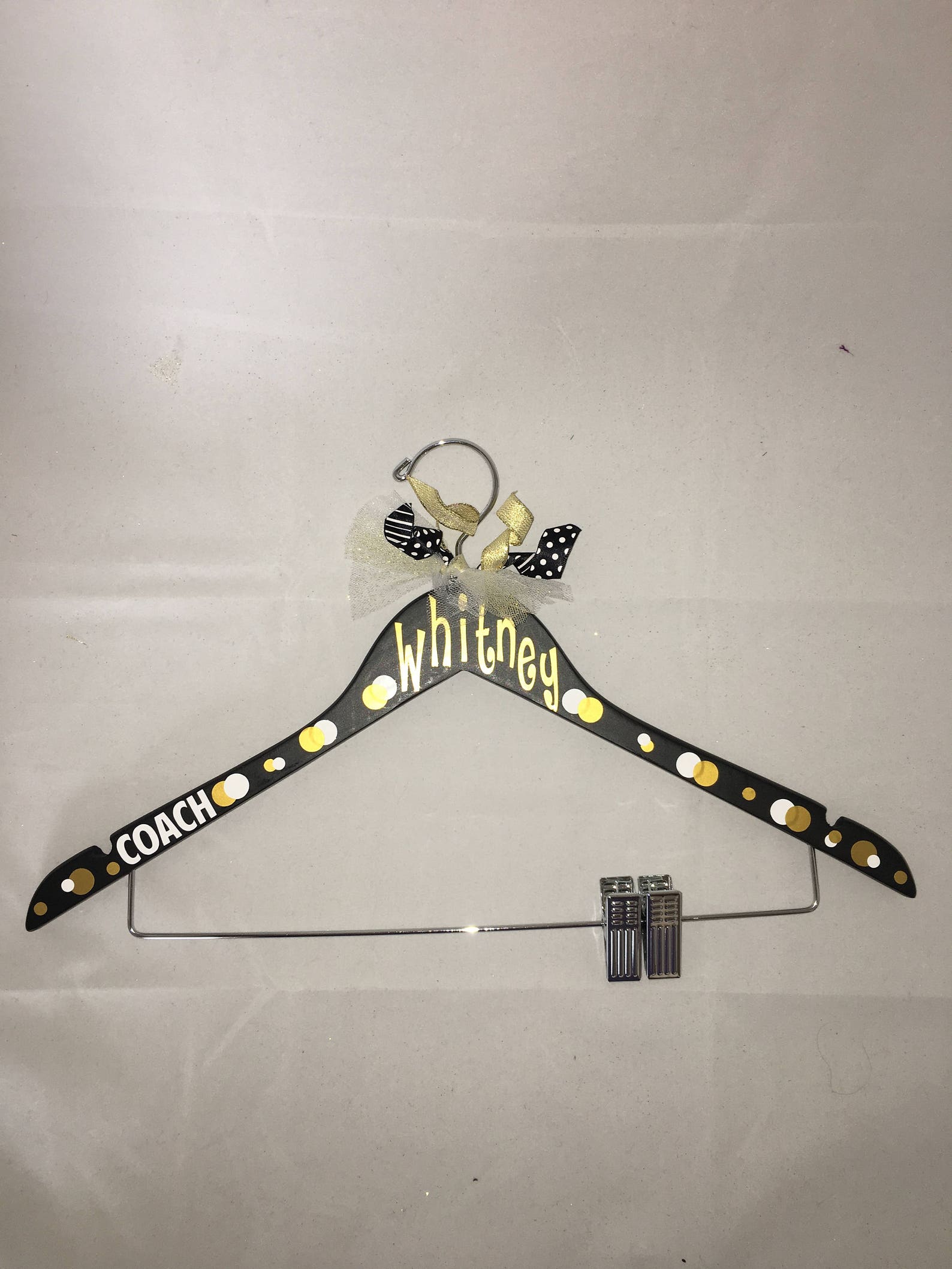 Custom Uniform Hangers Cheerleaders Coaches Gift Dancers - Etsy