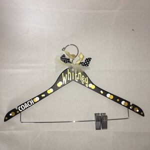 Custom Uniform Hangers, Cheerleaders, Coaches Gift, Dancers, Drill Team ...
