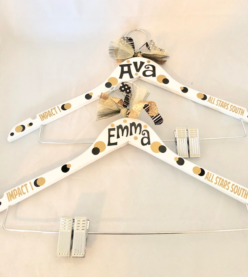 Cheer Uniform Hanger Personalized - Etsy
