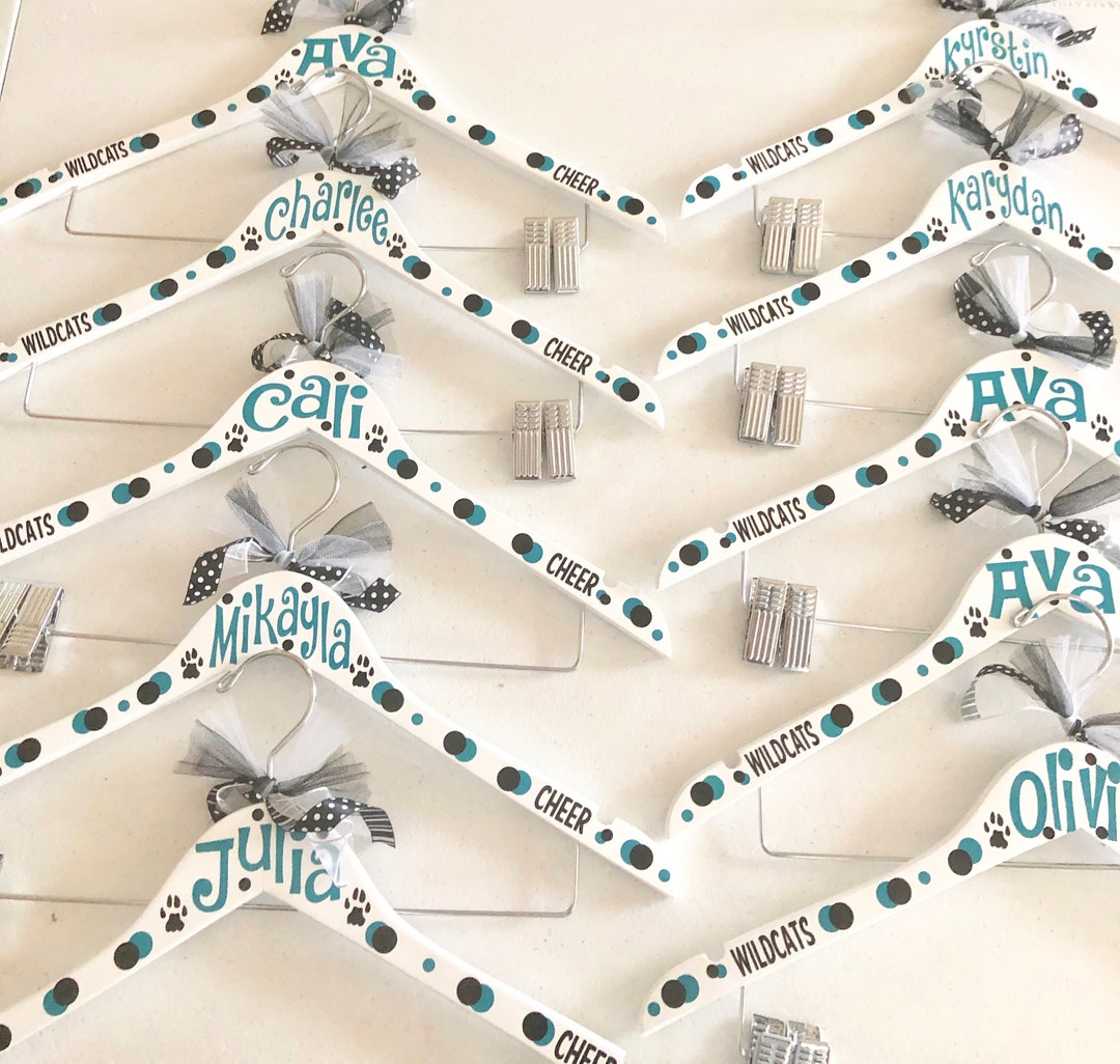 Cheer Team Uniform Hanger - Etsy