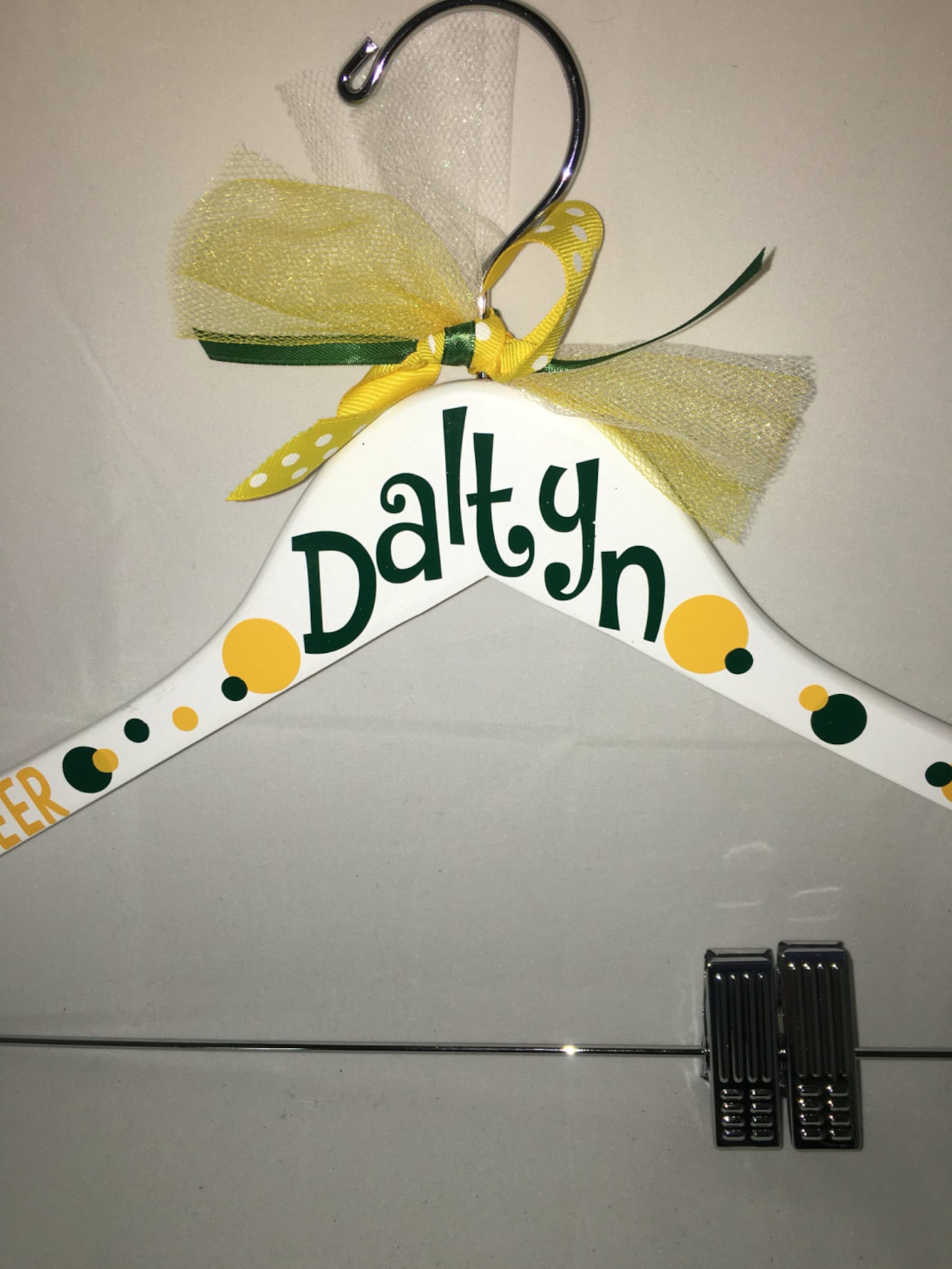Uniform Hanger for Cheer and Dance - Etsy