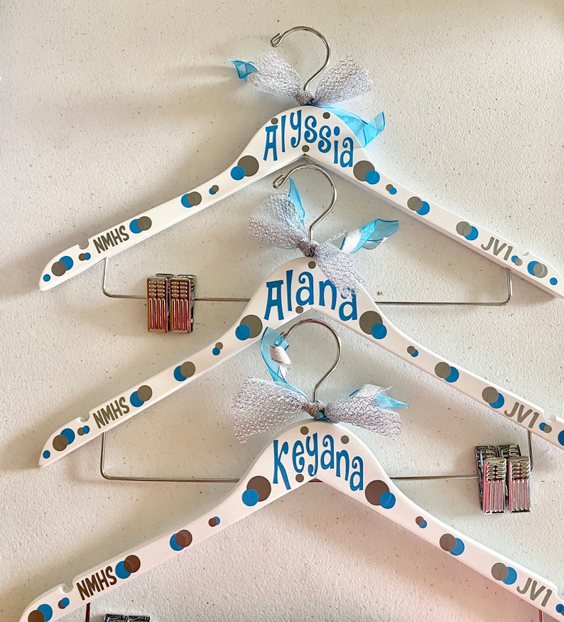 Cheer Uniform Hanger Personalized - Etsy