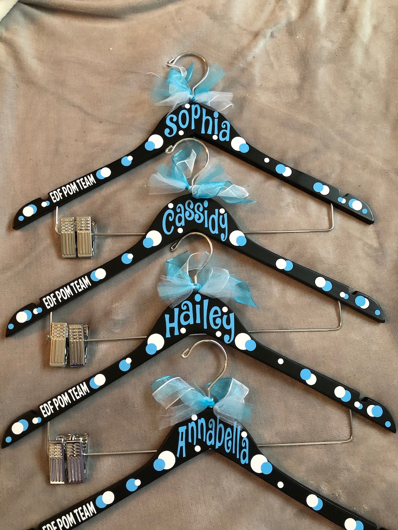 Cheerleading Uniform Hangers - Etsy