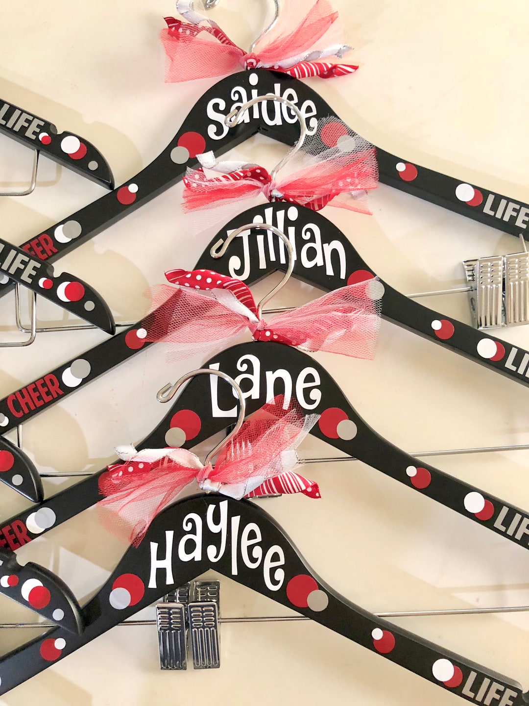 Custom Cheerleading Uniform Hanger, Team Gift - Etsy