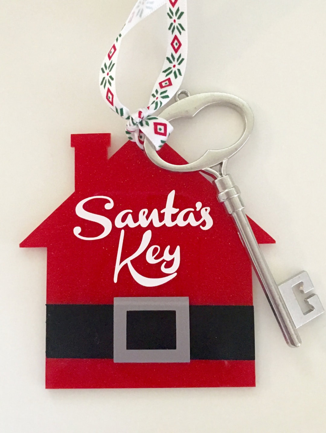 Santa's Magic Key, Santa's Key, Key for Santa, Christmas Key, Santa's ...