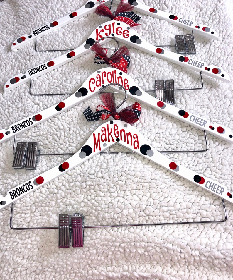 Uniform Hanger for Cheerleaders and Dancers - Etsy