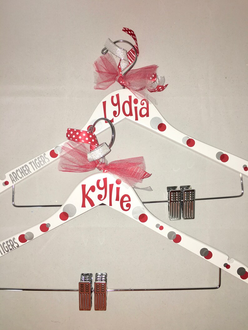 Cheerleaders and Dancers Uniform Hanger - Etsy