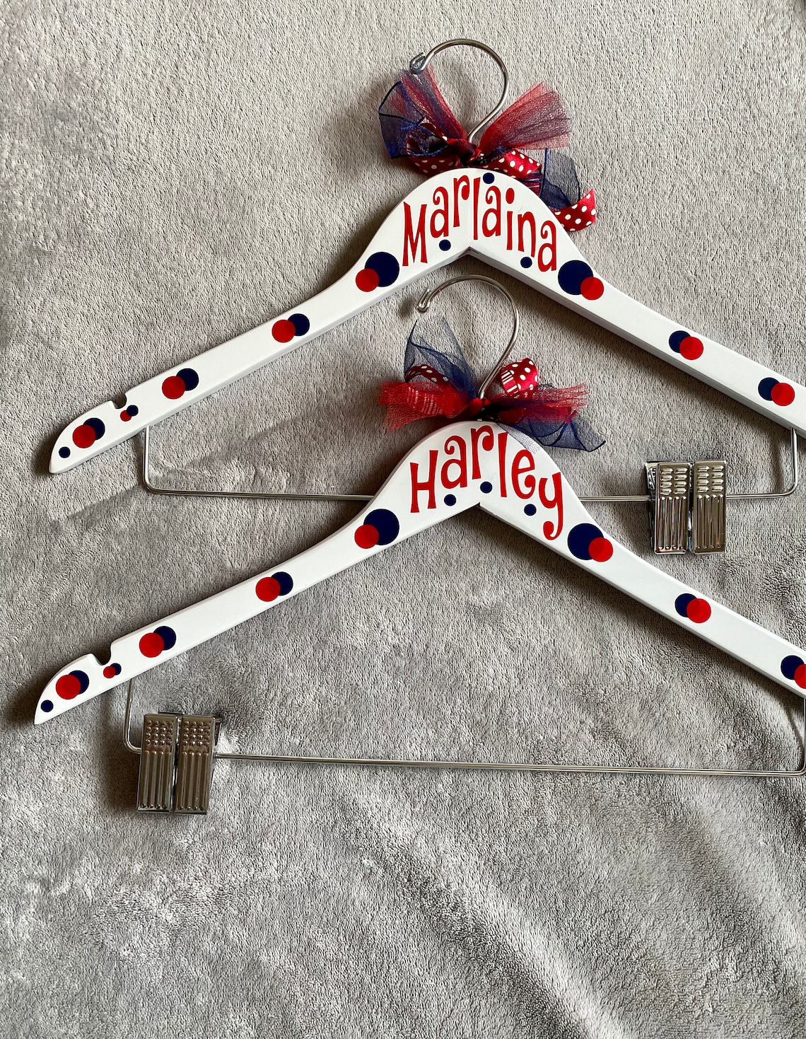Personalized Cheerleading Uniform Hanger - Etsy