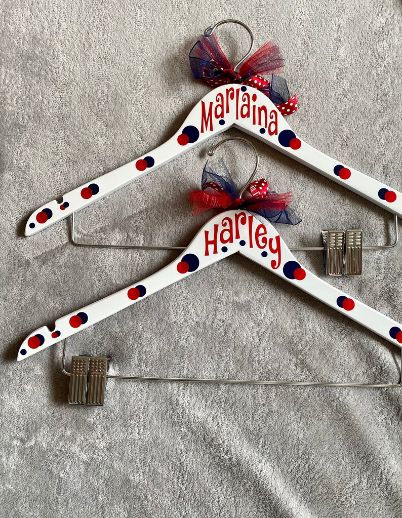 Personalized Cheerleading Uniform Hanger - Etsy