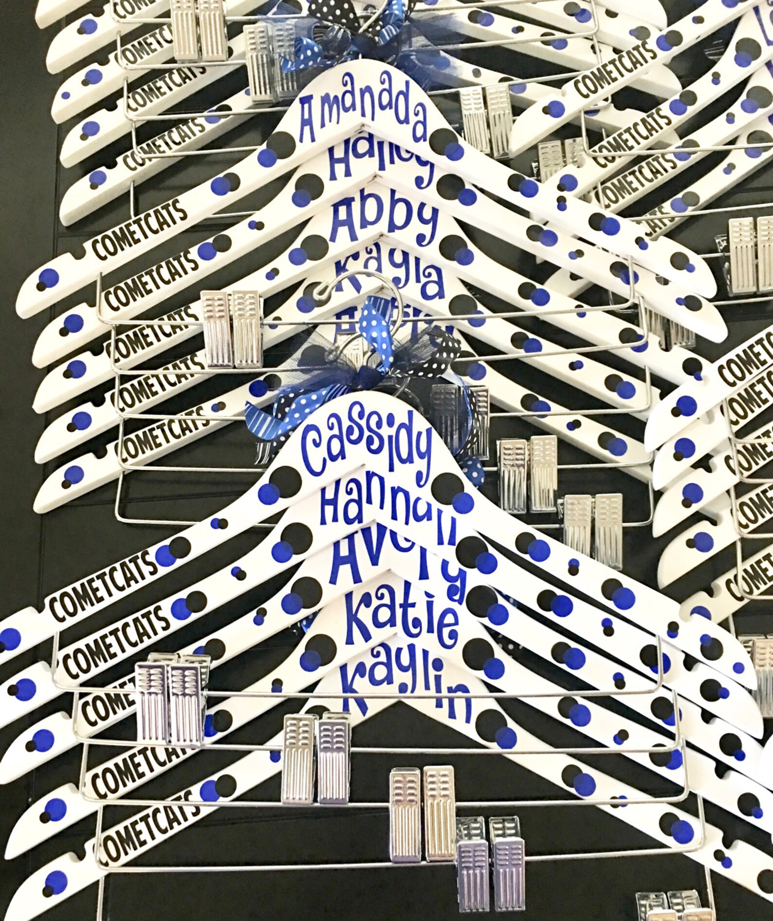 Cheerleading Uniform Hangers for Teams, Coaches and Team Moms - Etsy