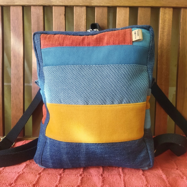 Recycled Backpack - Etsy