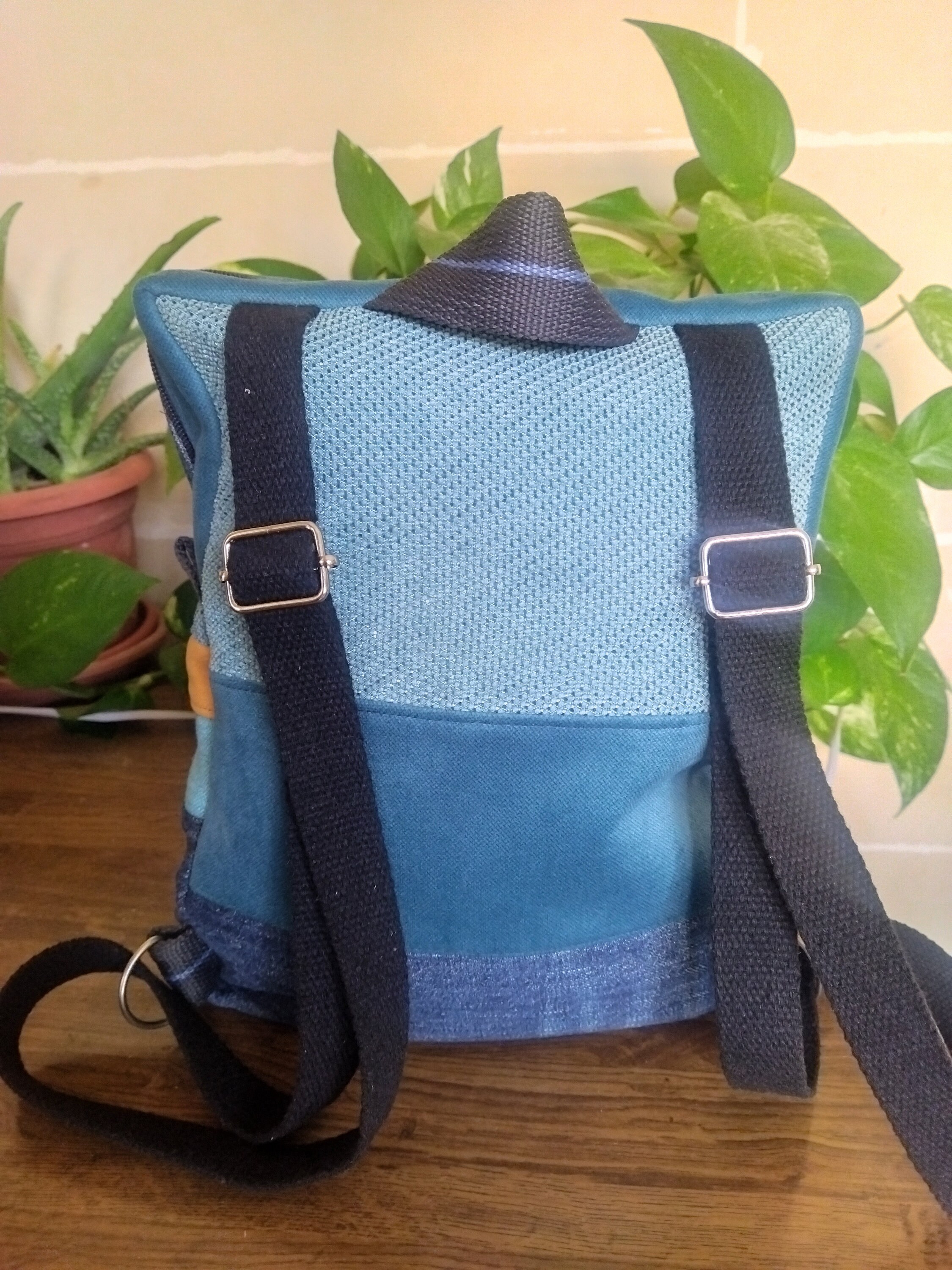 Recycled Upcycled Backpack, Eco-friendly, Sustainable, Ecological ...