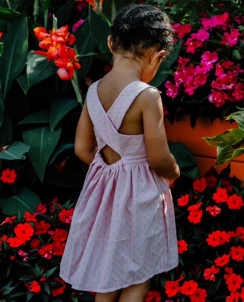 Annabelle Cross-back Dress PDF Sewing Pattern/a4/a0/projector Files ...