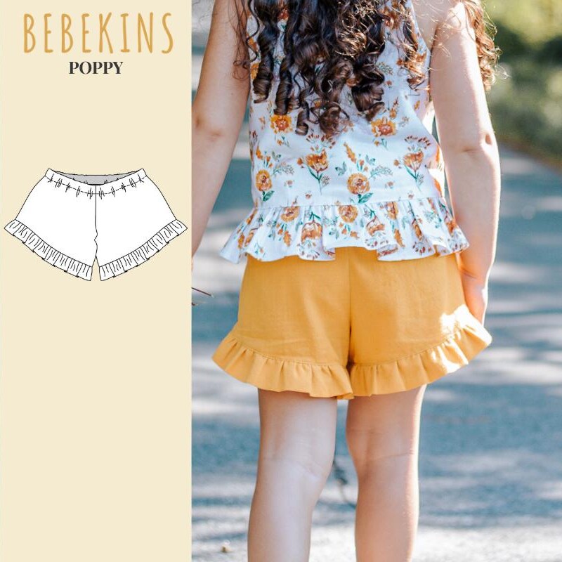 Ruffle Shorts - Etsy