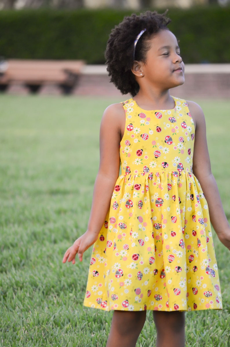 Annabelle Cross-back Dress PDF Pattern | Etsy