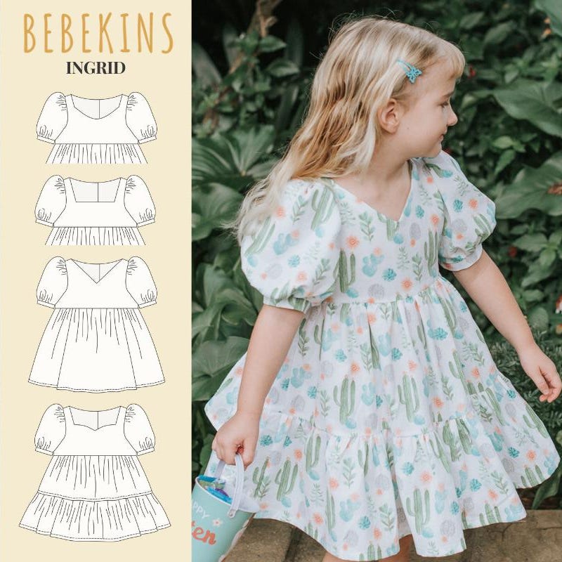 Gauze Dress Pattern - Etsy