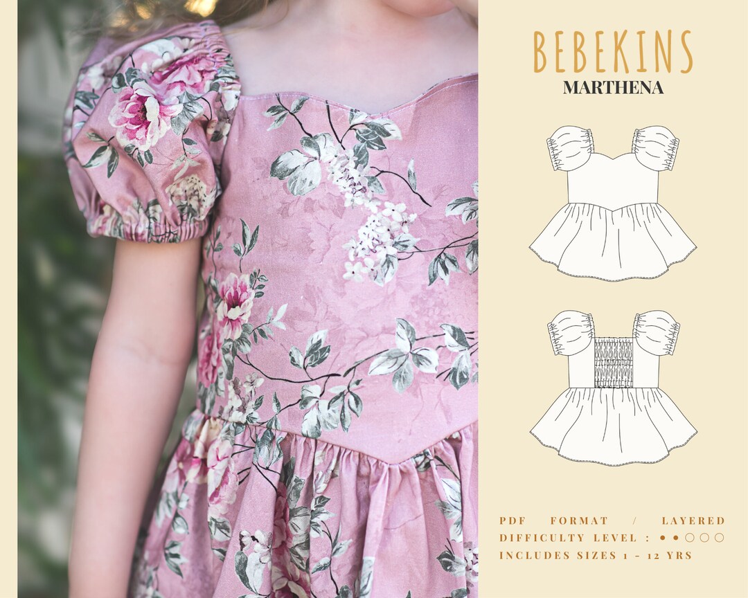 Princess Dress PDF Pattern - Etsy