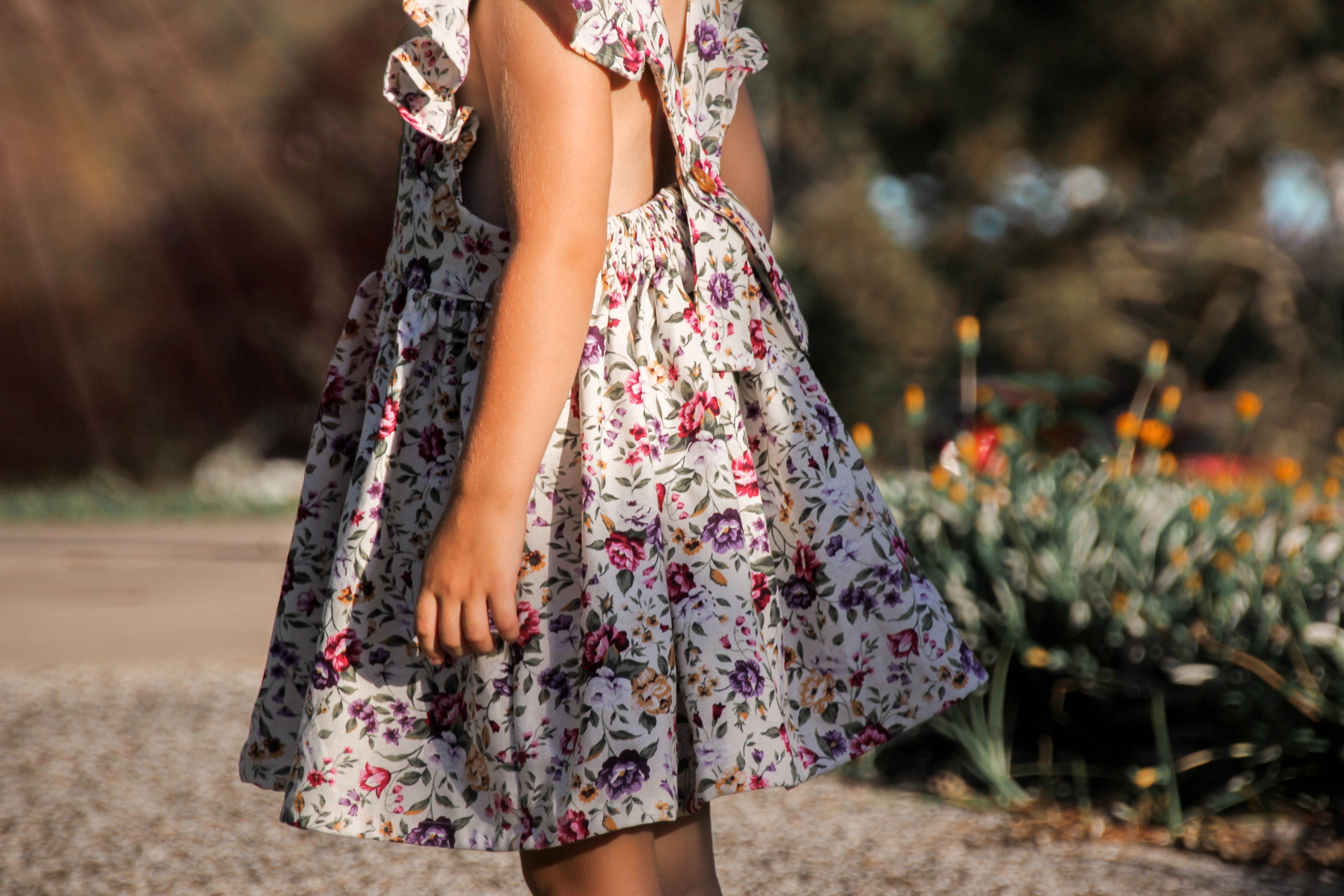 Mauve Pinafore PDF Sewing Pattern/a4/a0/projector Files - Bebekins ...
