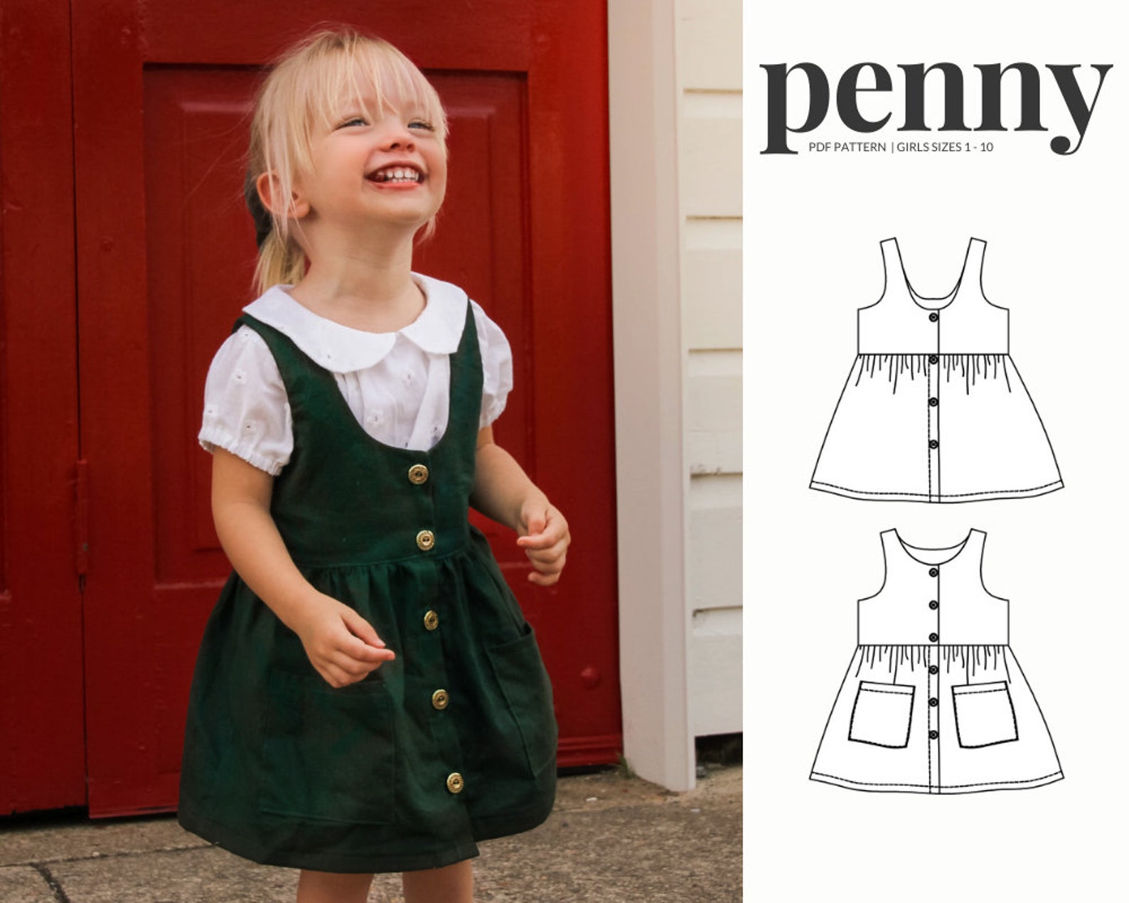 Penny Pinny PDF Pattern | Etsy