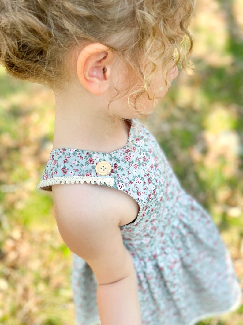 Annabelle Cross-back Dress PDF Pattern | Etsy