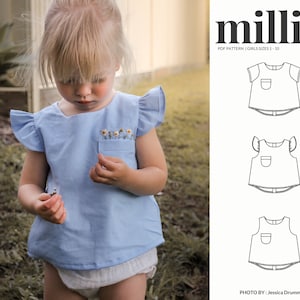 Basic Tank PDF Pattern for Wovens - Etsy