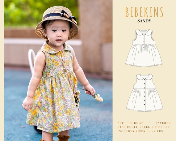 Button up Shirt Dress PDF Pattern - Etsy