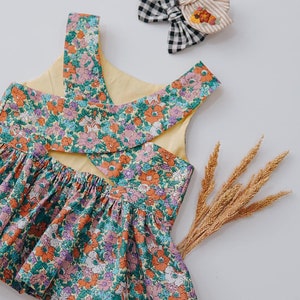 Annabelle Cross-back Dress PDF Pattern - Etsy