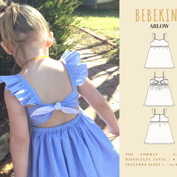 Tie Back Top Pattern - Etsy