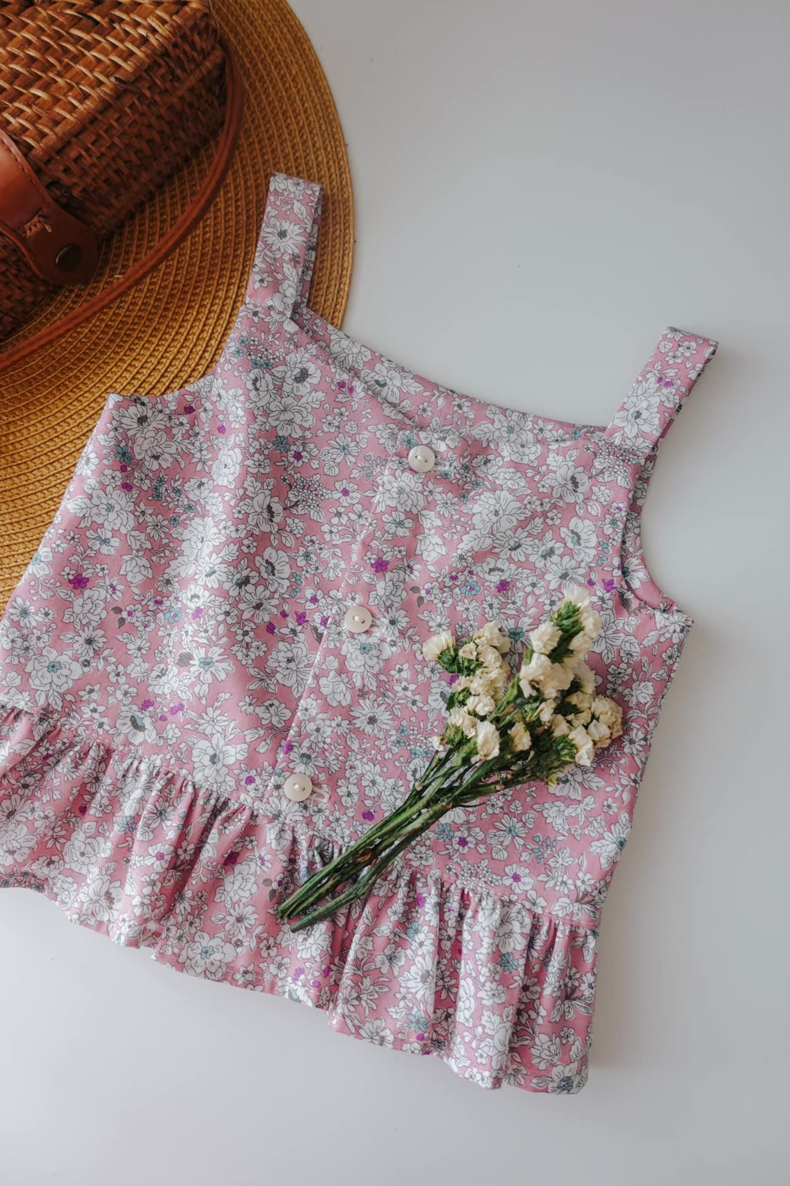 Ruffle Tank Top PDF Pattern - Etsy