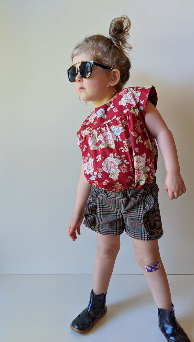 Ruffle Shorts PDF Pattern - Etsy Canada