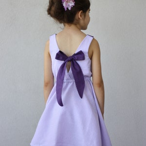 Tie Back Dress PDF Sewing Pattern/a4/a0/projector Files - Bebekins ...