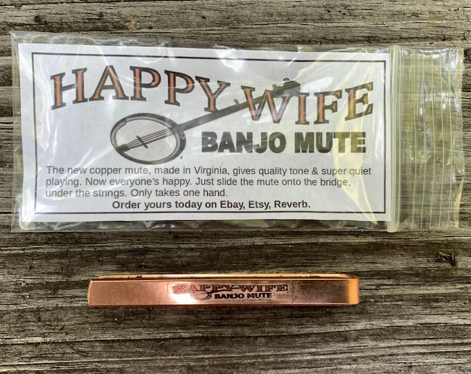 Happy Wife Banjo Mute - Etsy