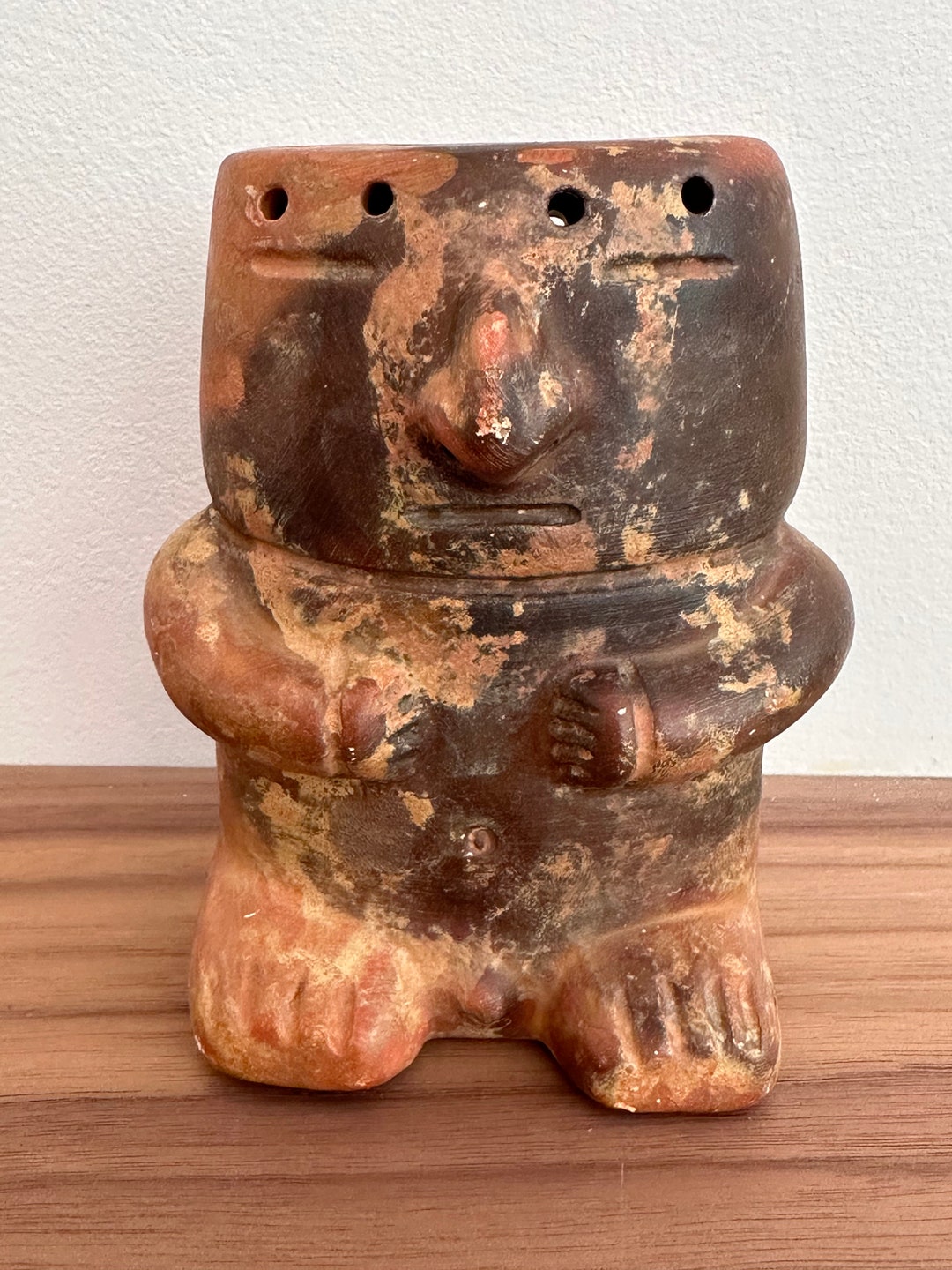 Vintage Quimbaya Culture Style Red Clay Retablo Figure From Columbia - Etsy