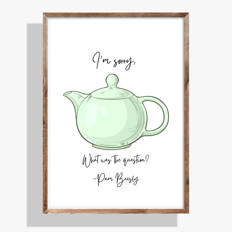 The Office Quote Print: Jim and Pam, Funny Office Sign (digital ...