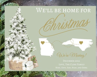 New Home Post Card - Etsy