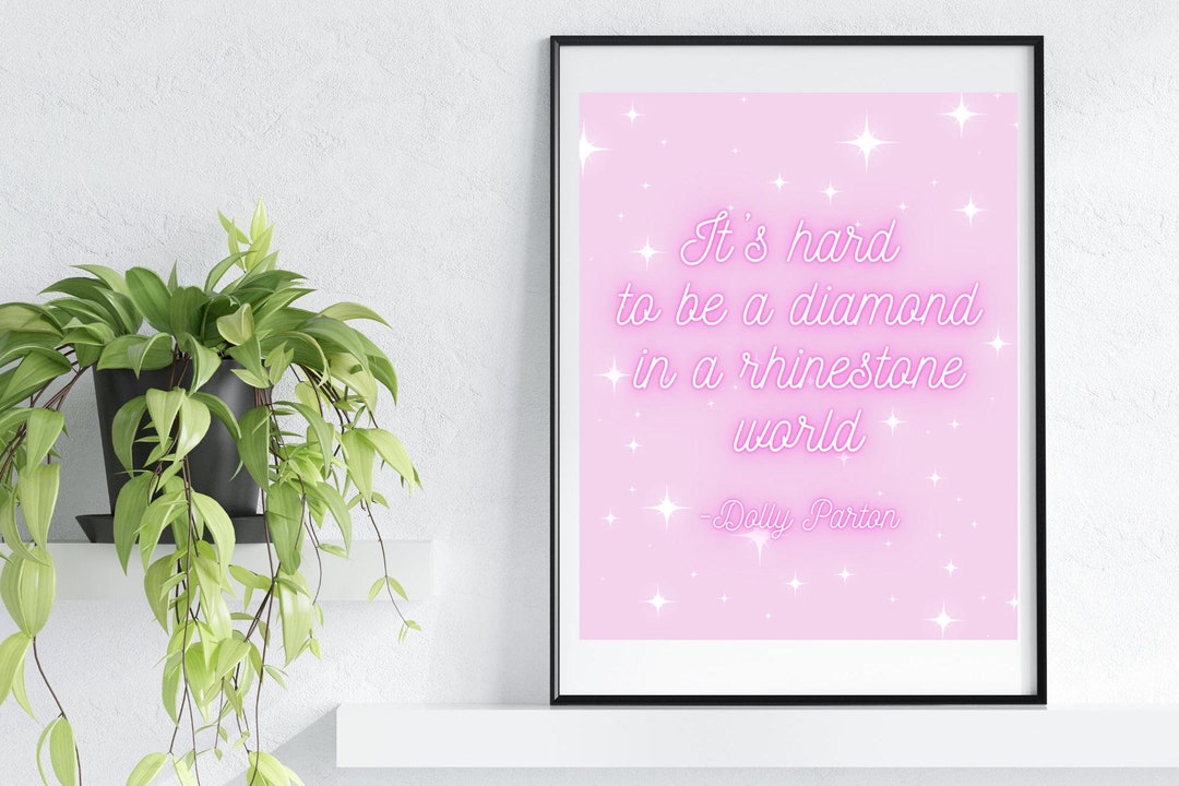 Dolly Parton Wall Print, Printable Dolly Quote, Printable Wall Print ...