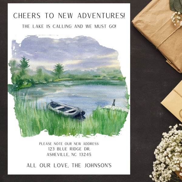 Moving Announcement - Etsy