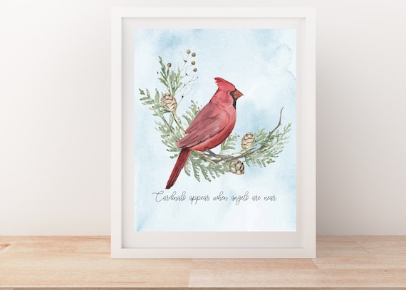 Cardinal Sign From Heaven Cardinals Appear When Angels Are Near Svg ...