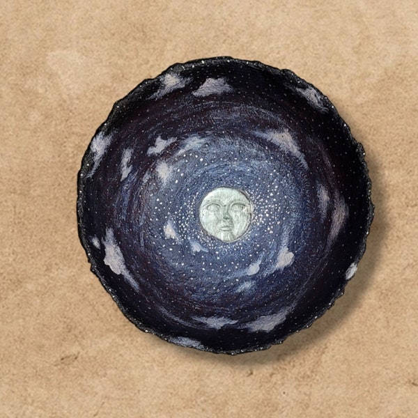 Paper Mache Moon - Etsy
