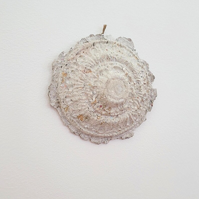 Rustic Faux Stone Paper Mache Wall Decor Dial: Filligree - Etsy