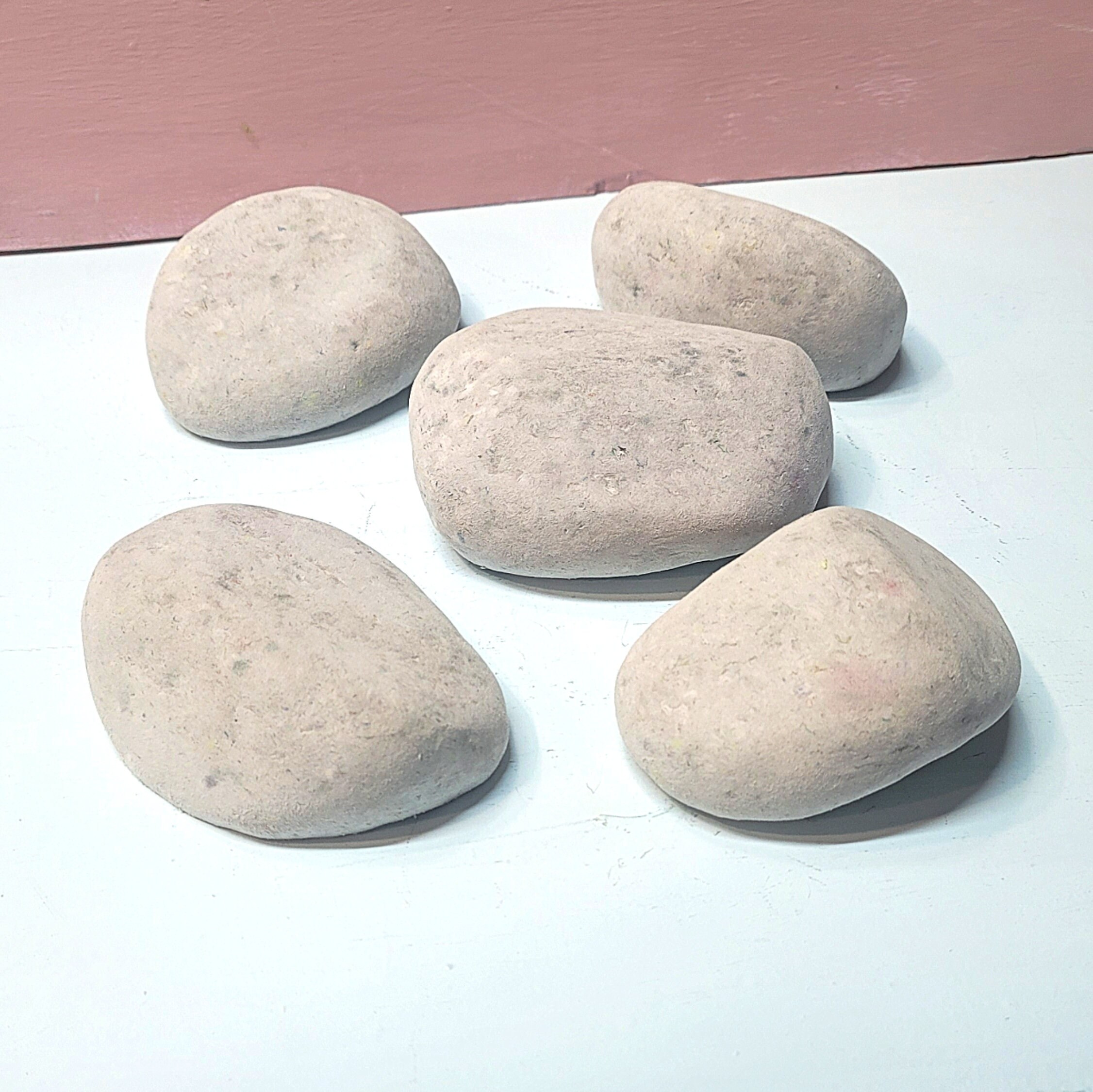 Large Paper Mache River Stone Wall Accent Set: Rivulet - Etsy