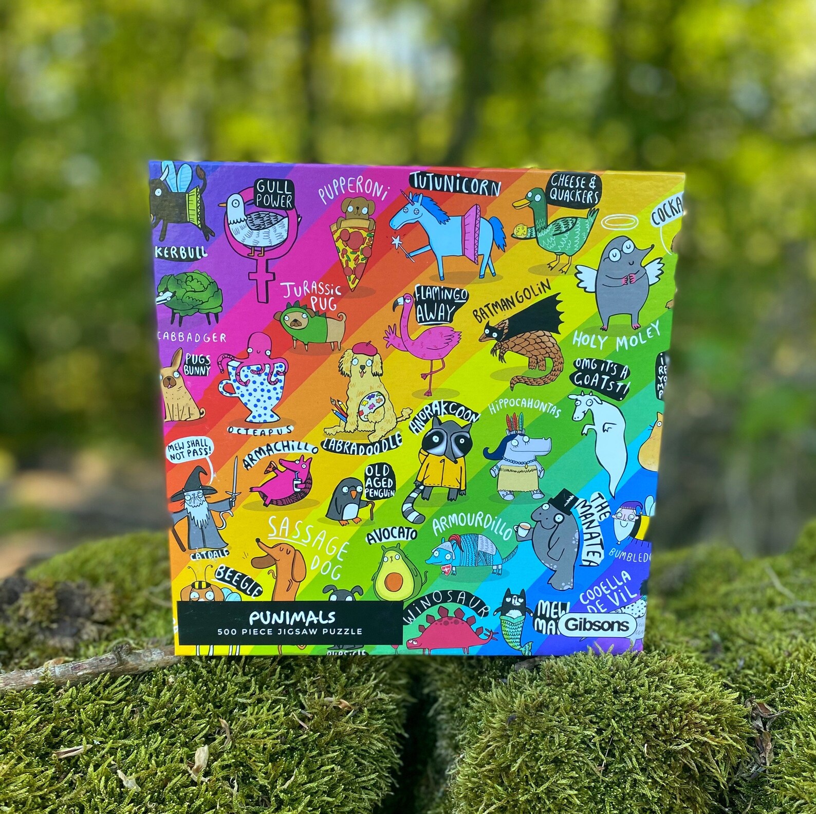 Punimals Animal Jigsaw Rainbow Jigsaw Pun Jigsaw Funny - Etsy UK