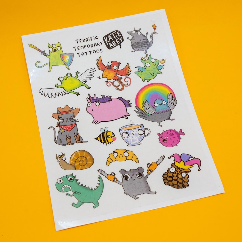 Mythic Temporary Tattoos - Etsy UK