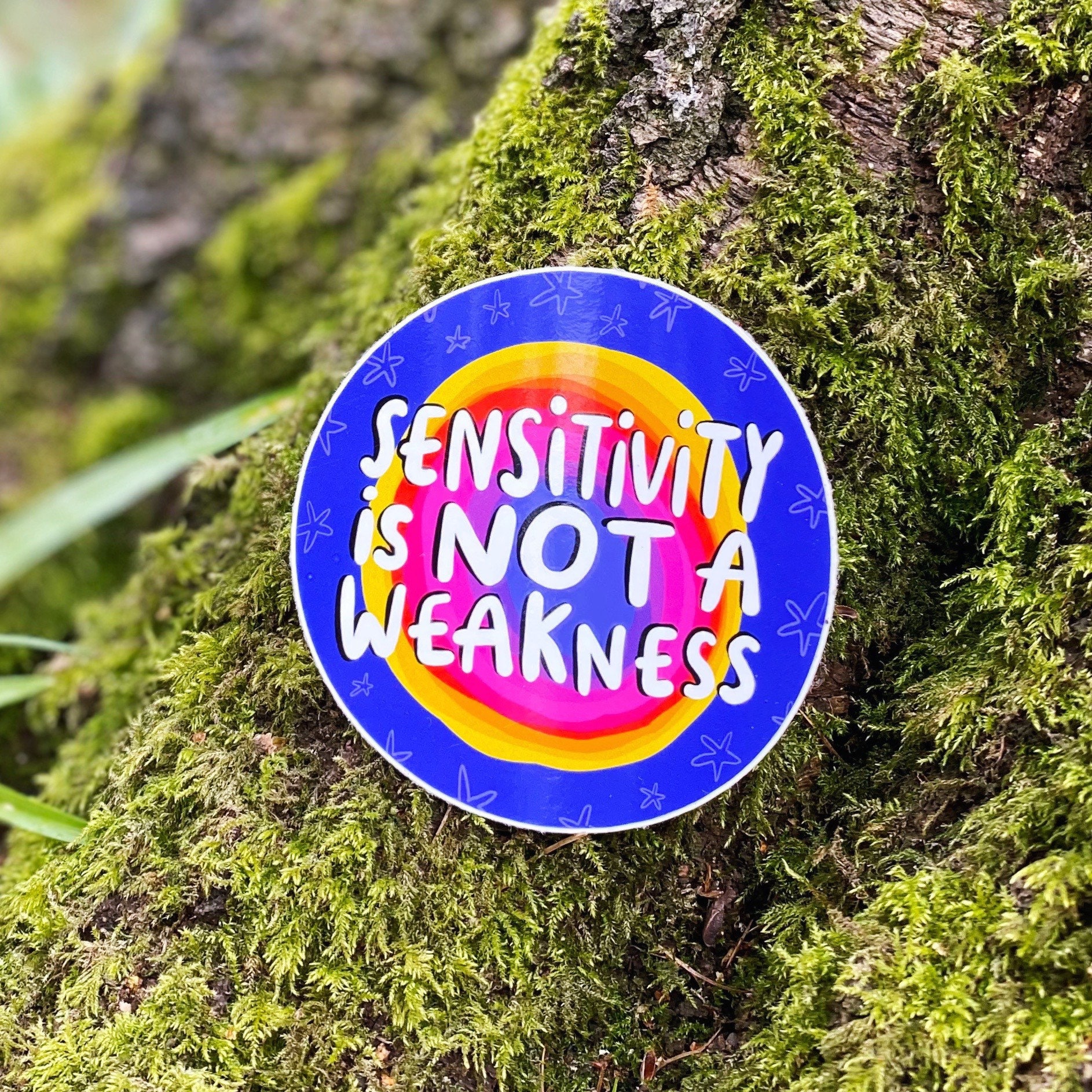Sensitivity is Not A Weakness Sticker Katie Abey | Etsy