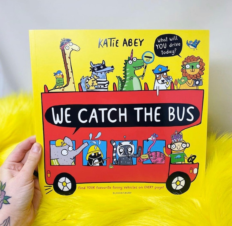 We Catch the Bus Book by Katie Abey Paperback Picture Book - Etsy Australia