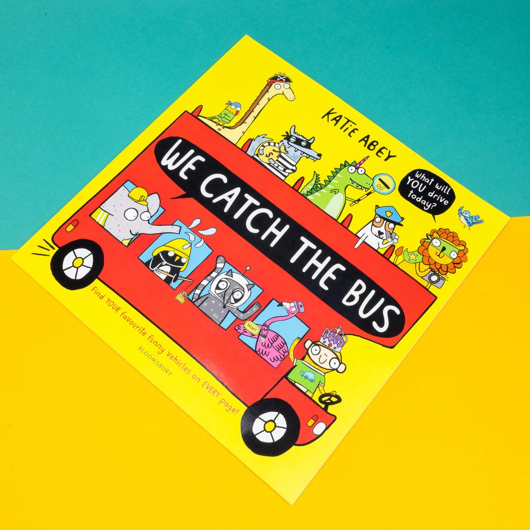 We Catch the Bus Book by Katie Abey - Paperback - Picture Book - Funny ...