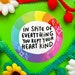 Kind Heart - Vinyl Sticker - Etsy